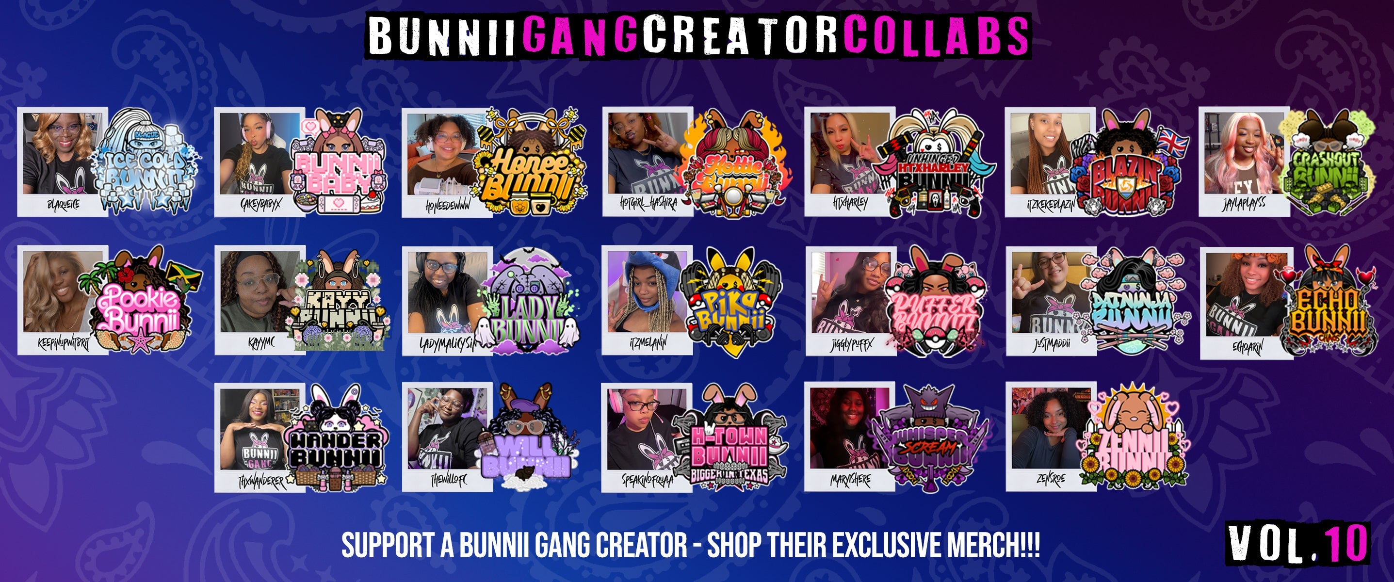 BUNNII GANG COLLABS: SERIES TEN – bunniigang