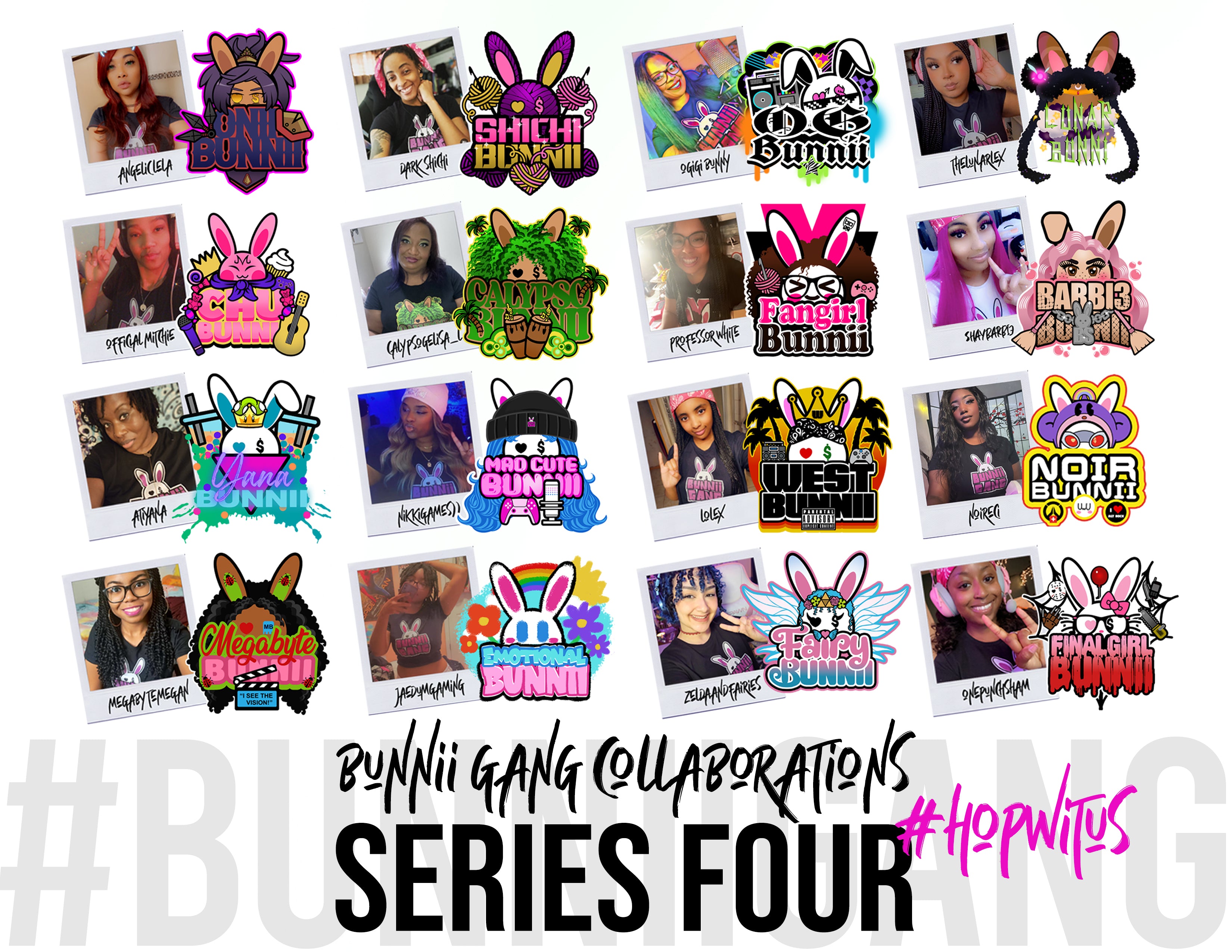 BUNNII GANG COLLAB: SERIES FOUR COLLECTION – bunniigang