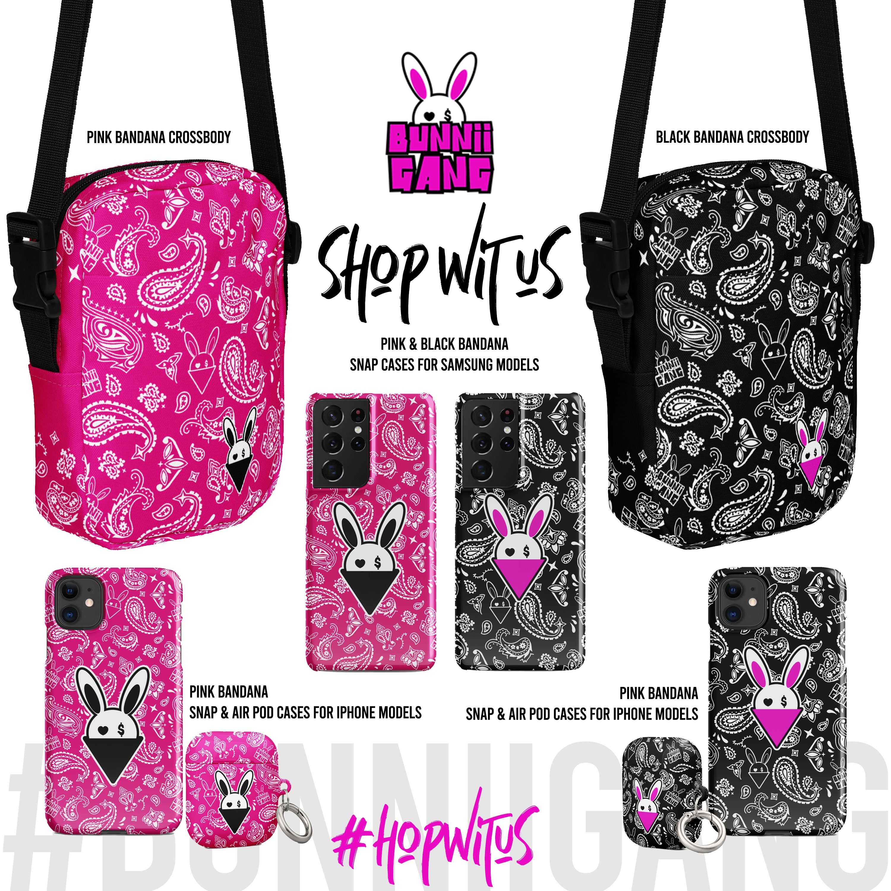BUNNII GANG CROSSBODY & CELL PHONE – bunniigang