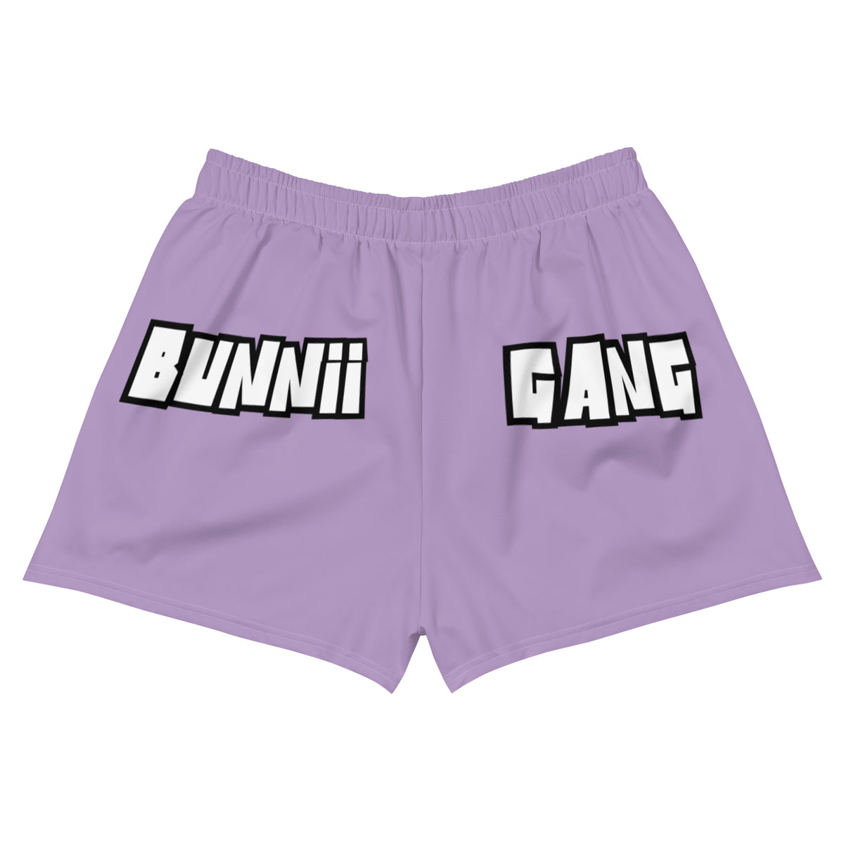 BUNNII GANG "TEAM BUNNII" LAVENDER Athletic Shorts – bunniigang