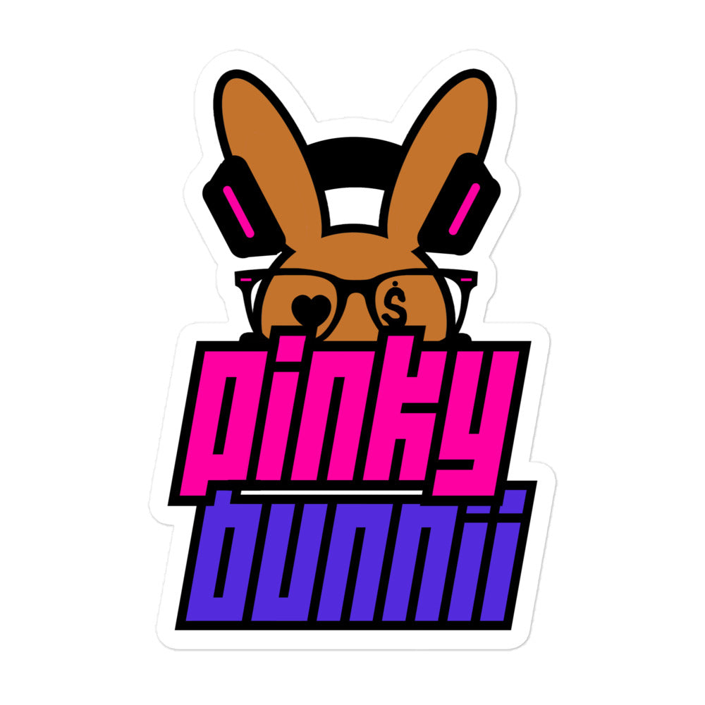 BUNNII GANG "PINKY BUNNII" Sticker – bunniigang