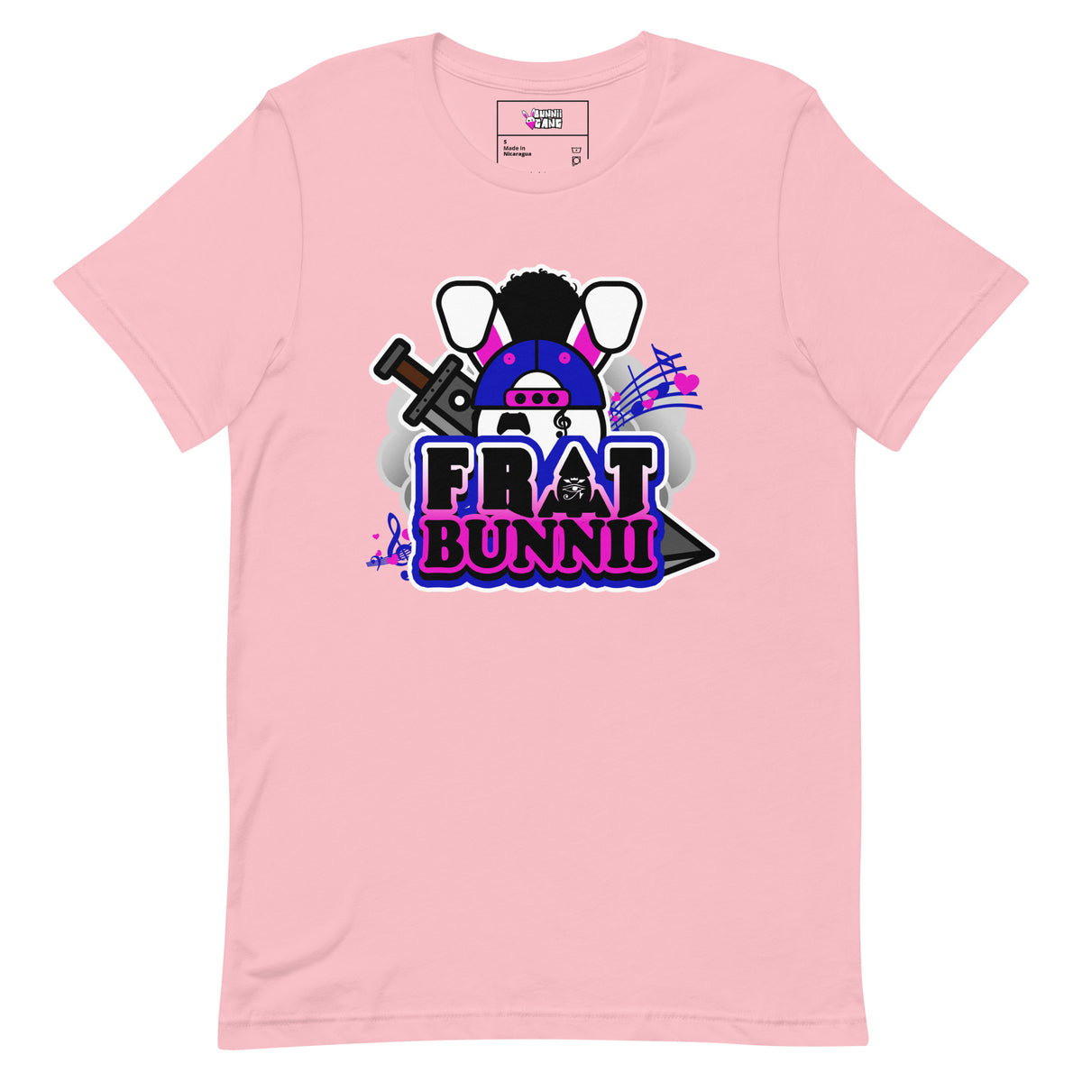 BUNNII GANG "FRAT BUNNII" Unisex t-shirt – bunniigang